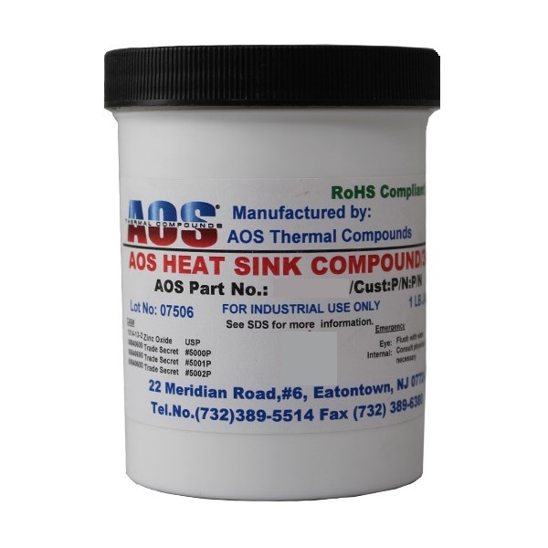 AOS HEAT SINK COMPOUND 53053-1 454GR - GA Lindberg
